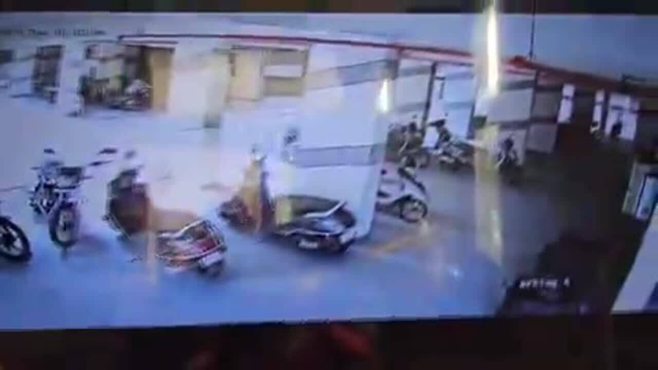 Girl Attacked by Monkey in Residential Parking Lot, Shocking CCTV Footage Goes Viral | Times Now