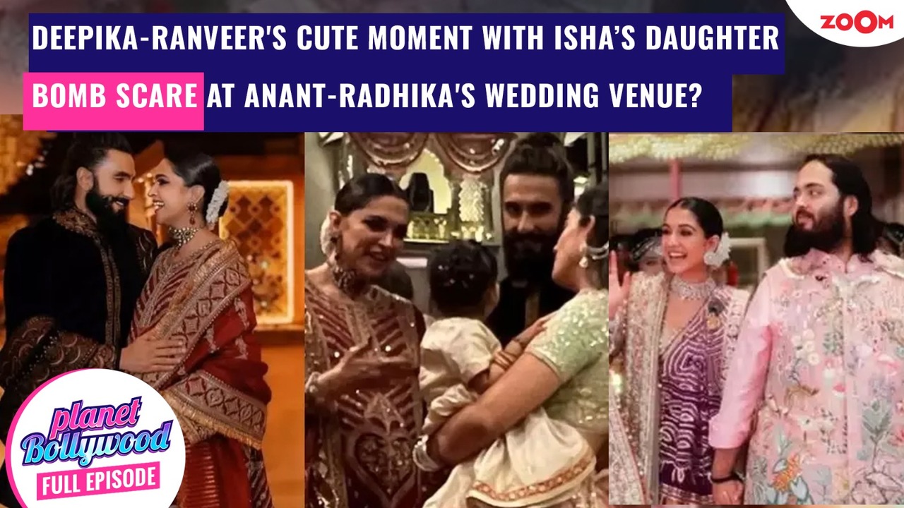 Deepika-Ranveer's Sweet Moment With Isha's Daughter | Bomb Threat At ...