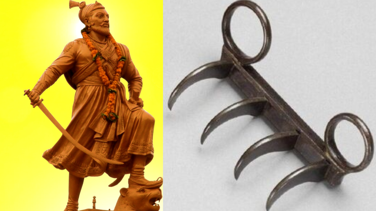 Shivaji Maharaj waghnakhe: शिवाजी महाराजांची वाघनखं साताऱ्यात दाखल, 'या ...