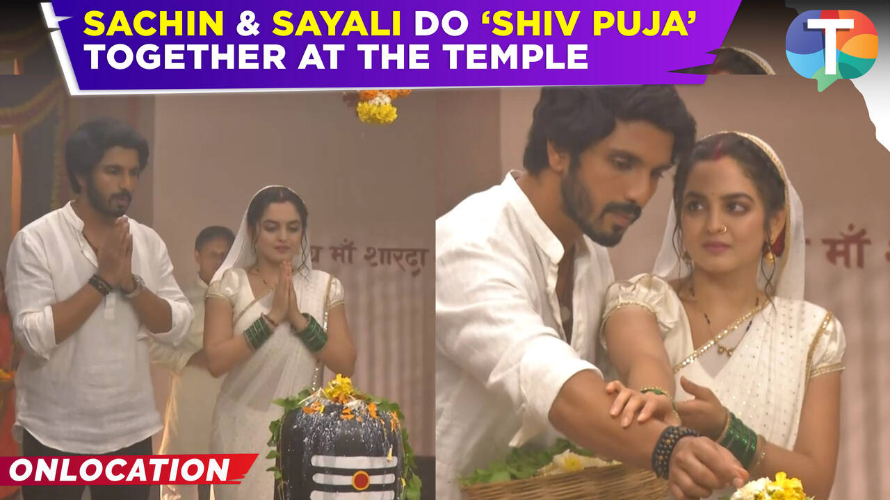 Udne Ki Aasha update: Sayali is delighted as she performs 'Shiv Puja' with Sachin at the temple ...