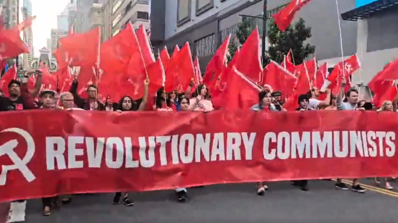 Revolutionary Communists of America Hold Mega Rally In Philadelphia ...