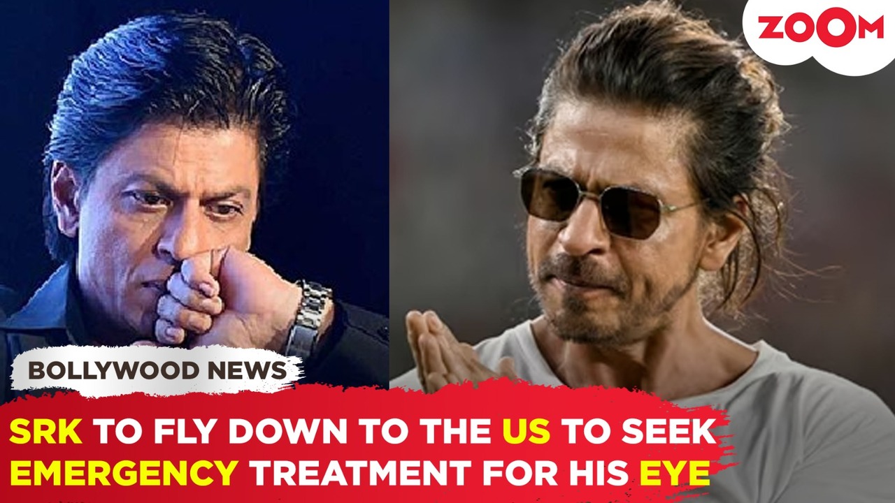 Shah Rukh Khan departs to the US for urgent eye treatment following ...