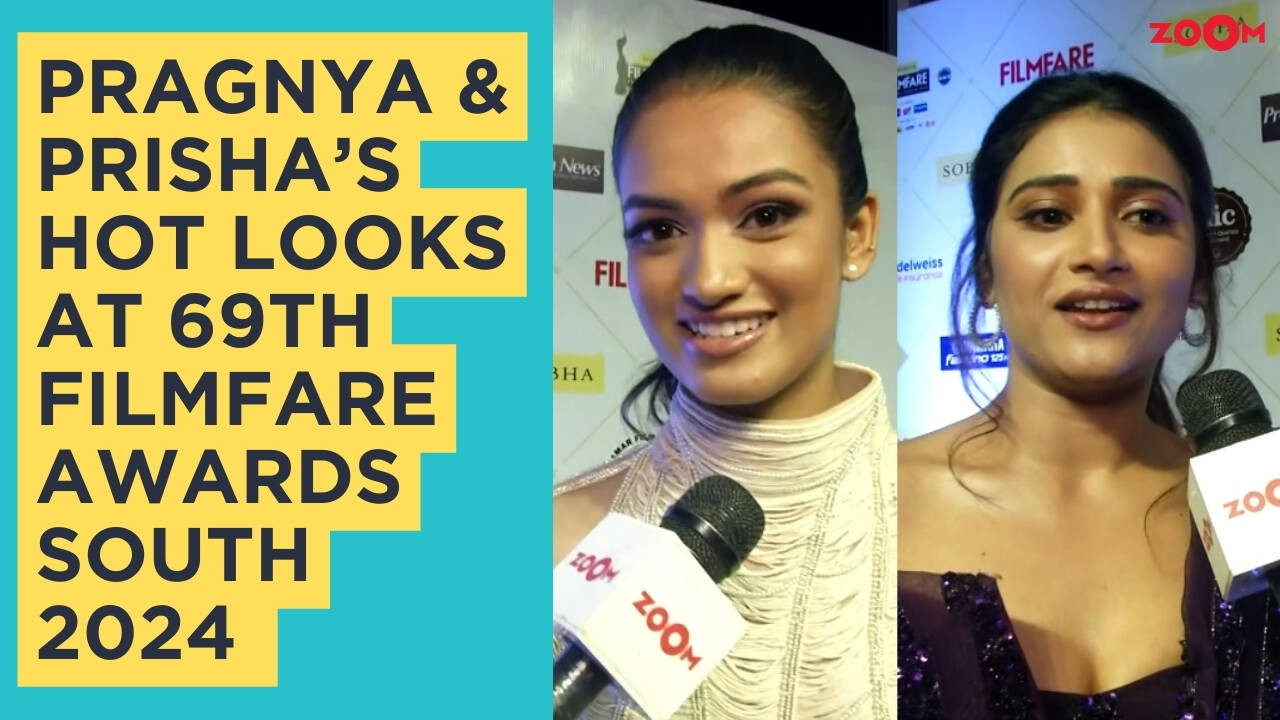 Filmfare Awards South 2024: Pragnya Ayyagari, Sai Rajesh & Prisha Singh ...