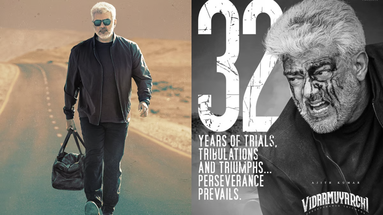 Lyca Productions Celebrates 32 Years Of Ajith By Releasing New Poster ...