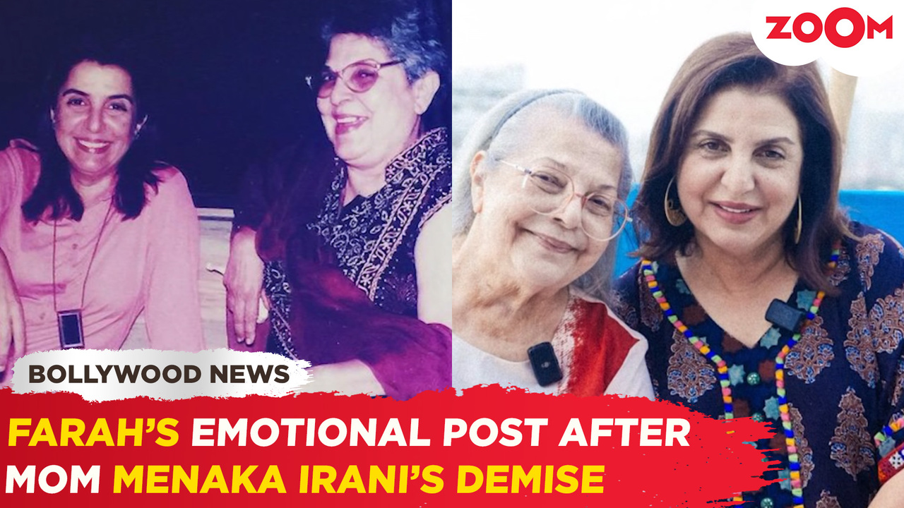 Farah Khan's EMOTIONAL post for her late mother Menaka Irani | Times Now