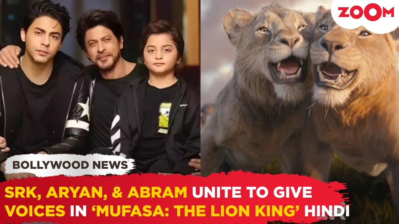 Shah Rukh Khan Collaborates with Sons Aryan & AbRam for the First Time ...