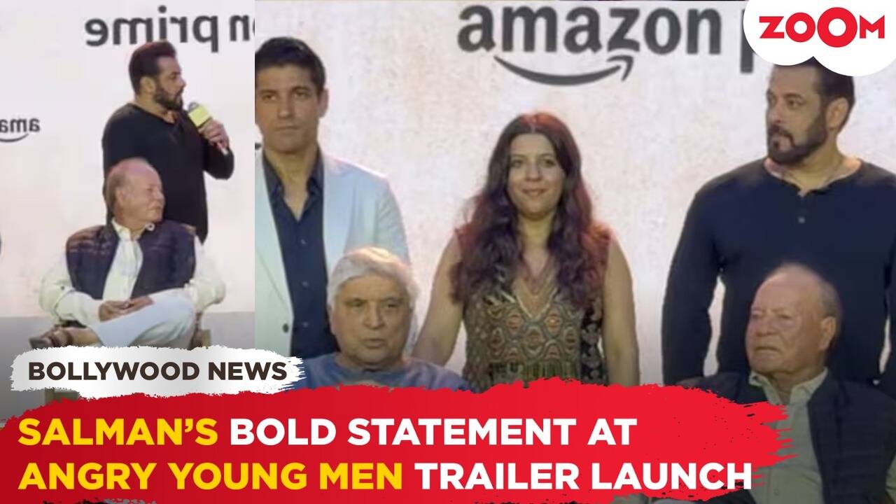 Salman Khan's BIG comment at trailer launch of Angry Young Men, 'In ...