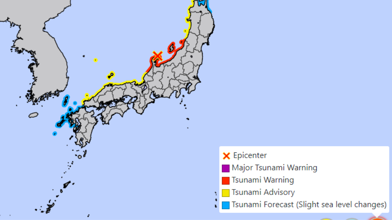 Megaquake In Japans Nankai Trough Could Trigger Nearly 100 Foot Tsunami At Epicenter