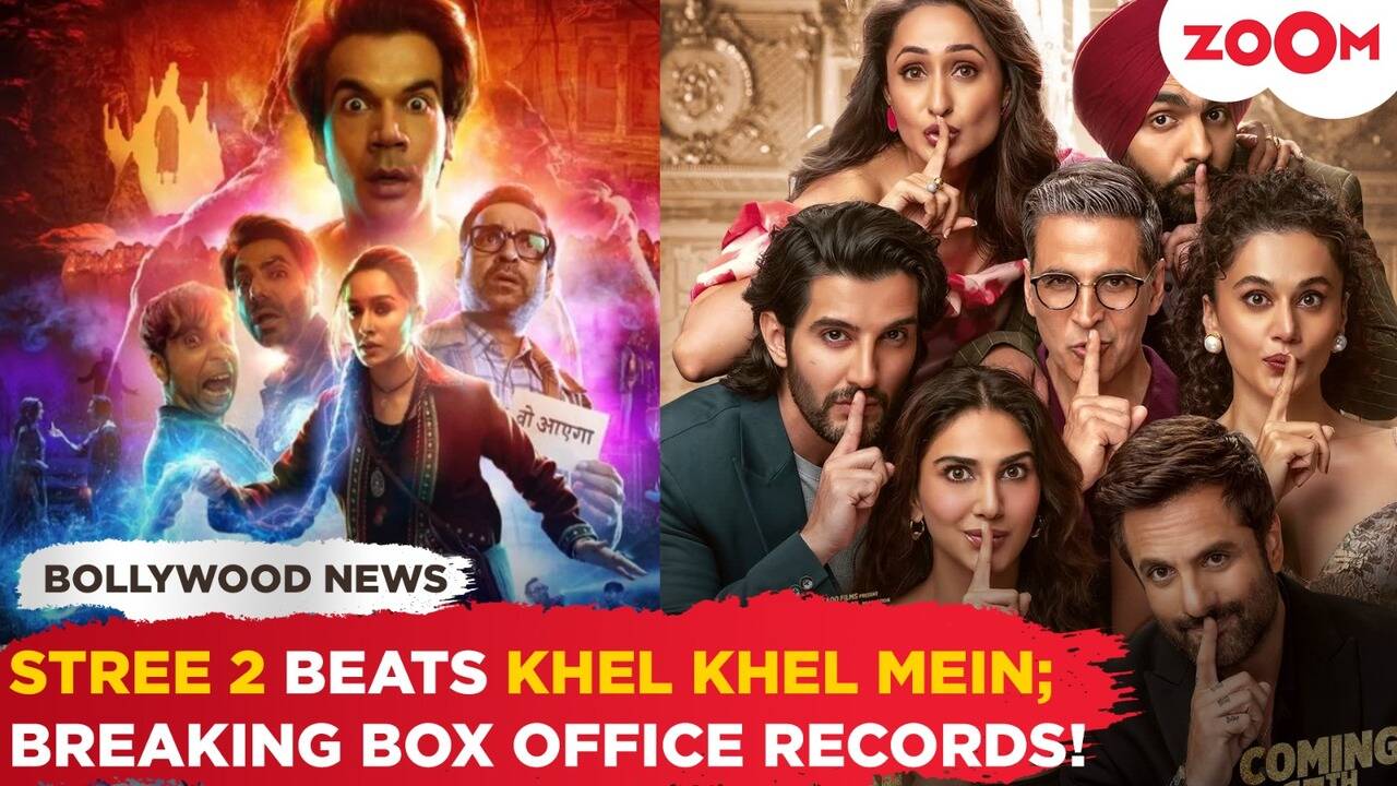 Stree 2's box office collection shatters records, surpassing Khel Khel Mein | Times Now