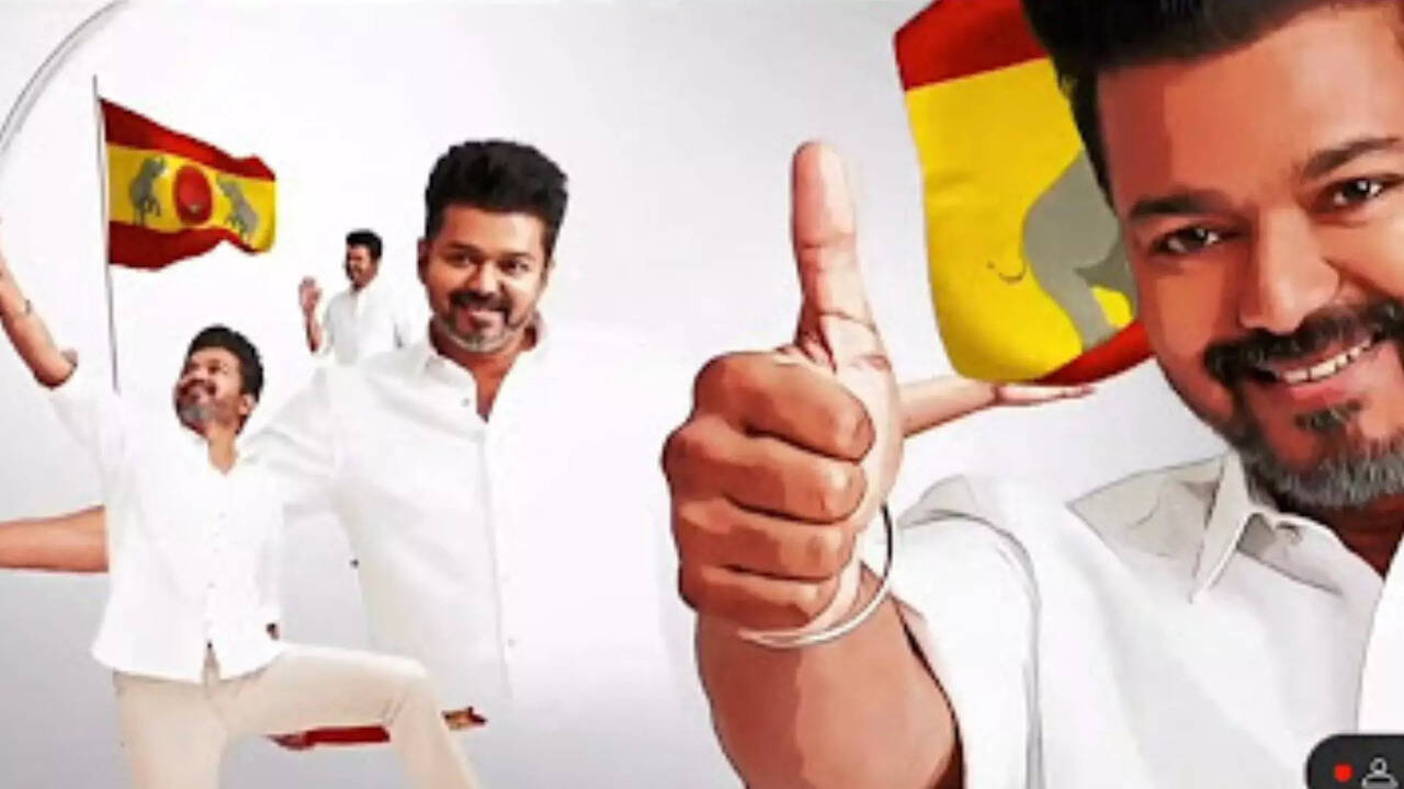 TVK Song: தமிழன் கொடி பறக்குது.. தலைவன் யுகம் பொறக்குது.. தவெக கட்சி தீம் பாடலின் முழு வரிகள் ...