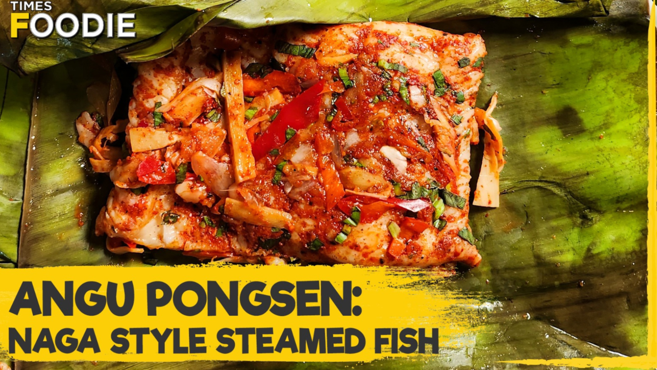 Angu pongsen recipe | Naga-style bamboo fish recipe | Times Now