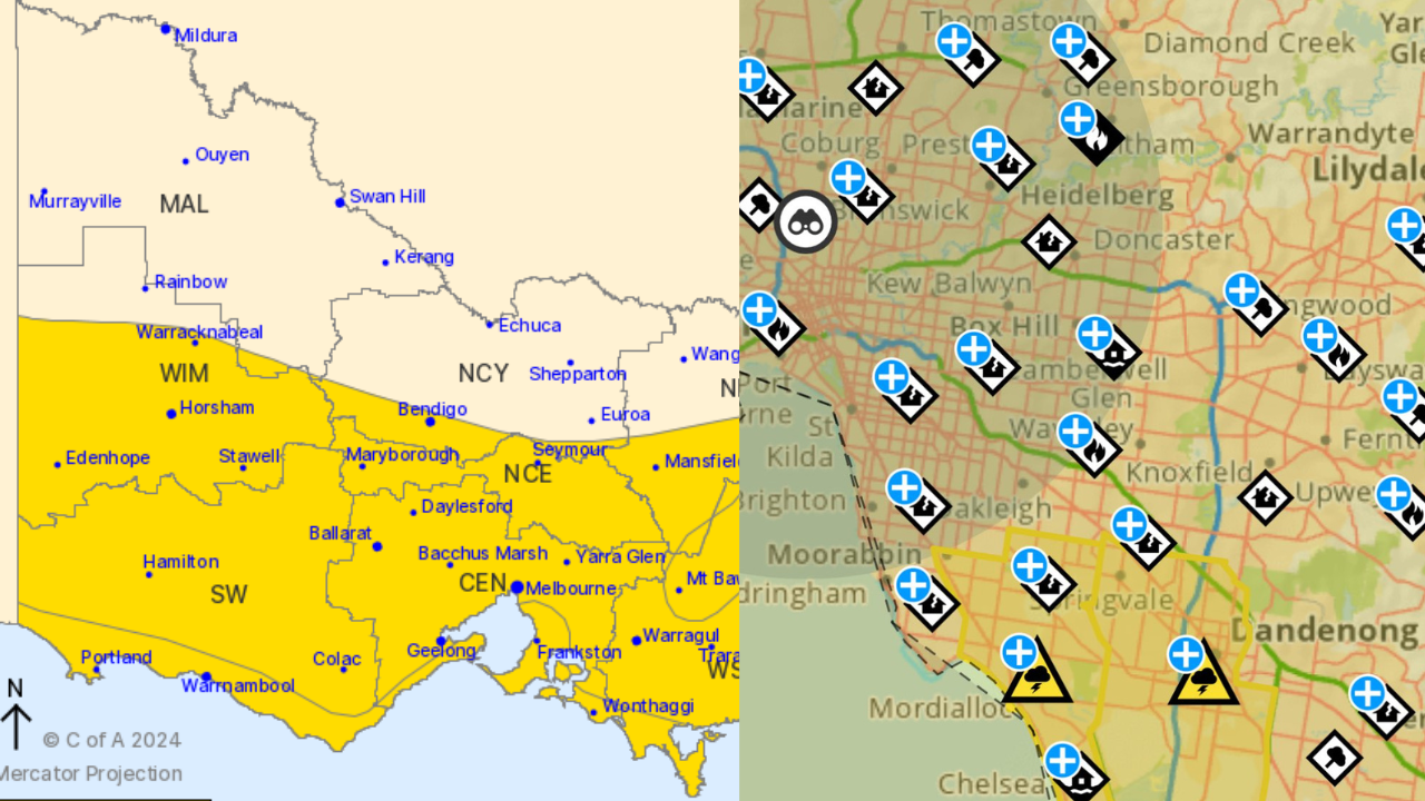 Melbourne Weather Updates: Power Outage Map, Metro And Flight Status ...