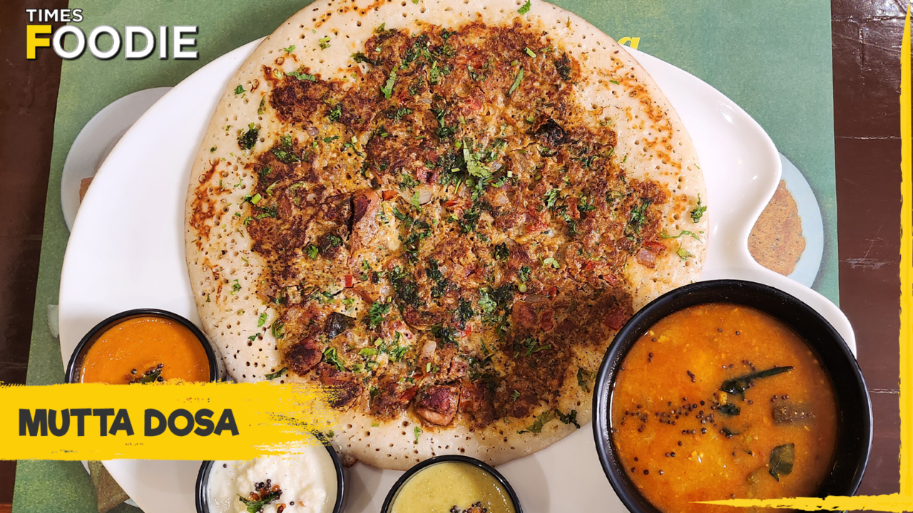 Mutta Dosa: Crispy dosa with a flavourful egg topping | Times Now