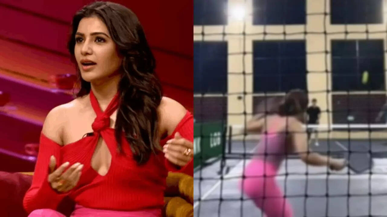 Pickleball Gets Samantha Ruth Prabhu Seal Of Approval; Actress Gives Sneak Peek To Her On Court ...
