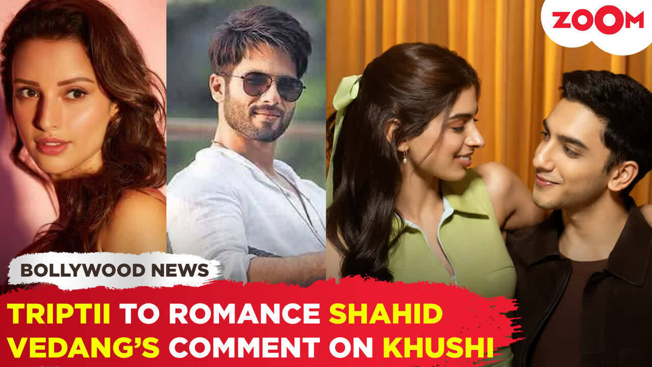 Triptii Dimri to star opposite Shahid Kapoor in her next film | Vedang ... Triptii Dimri to star opposite Shahid Kapoor in her next film | Vedang ...