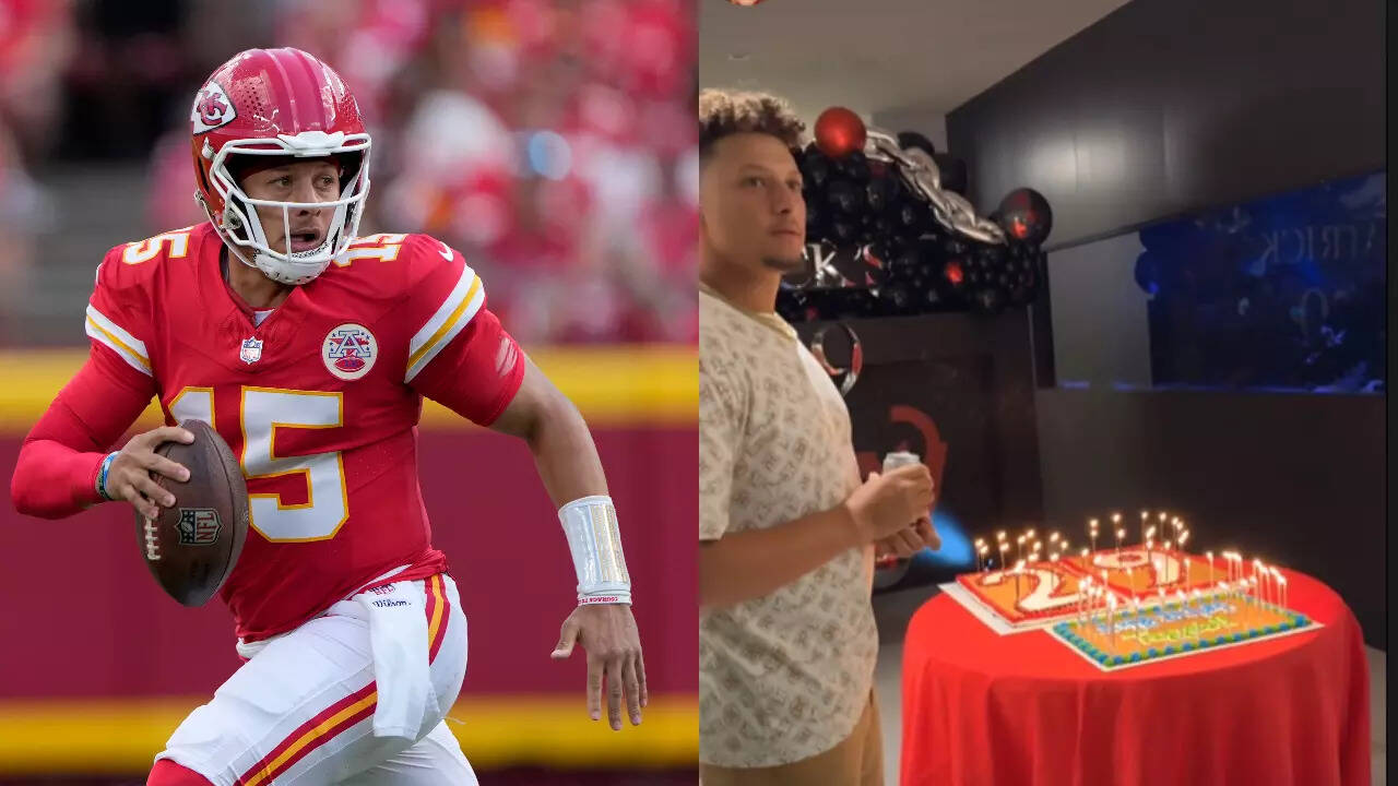 Patrick Mahomes Celebrates 29th Pre-Birthday Bash With Brittany, After ...