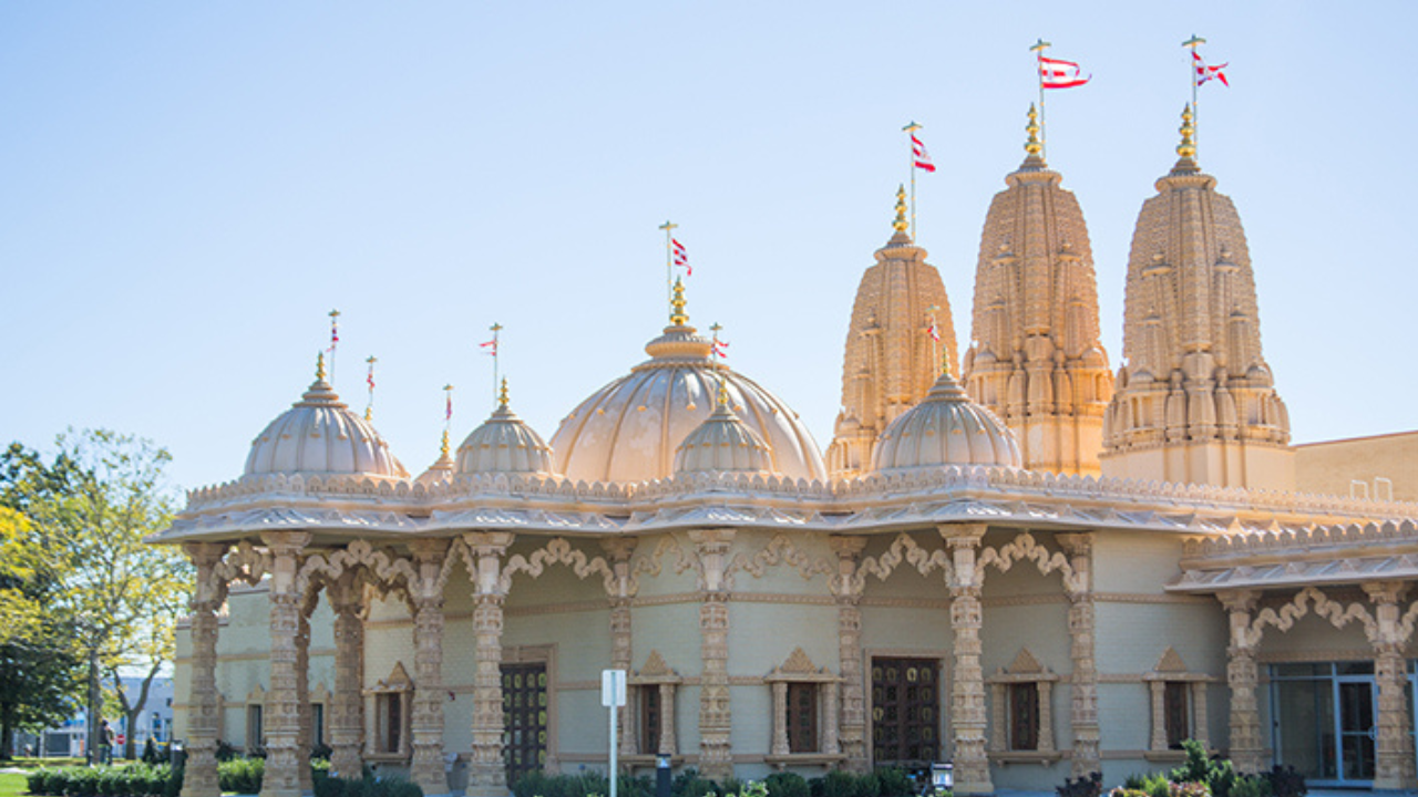 BAPS Swaminarayan Temple In New York Vandalised Ahead Of PM Modi's ...