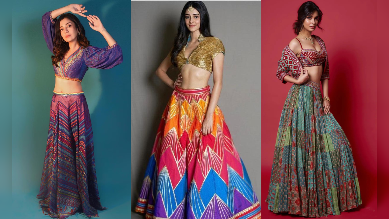 Garba 2024, Latest Chaniya Choli Designs: यावर्षी दांडिया नाईटमध्ये'या ...