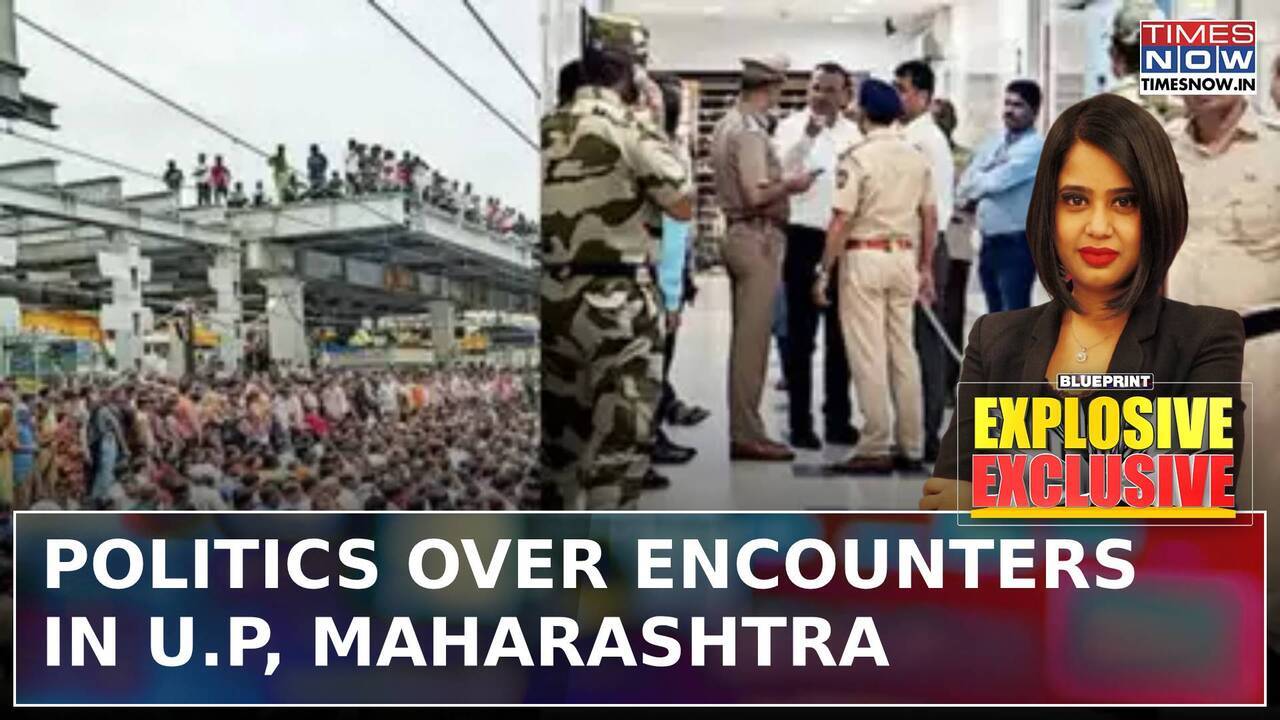 Politics Erupts Over Recent Encounters In UP, Maharashtra; Oppn ...