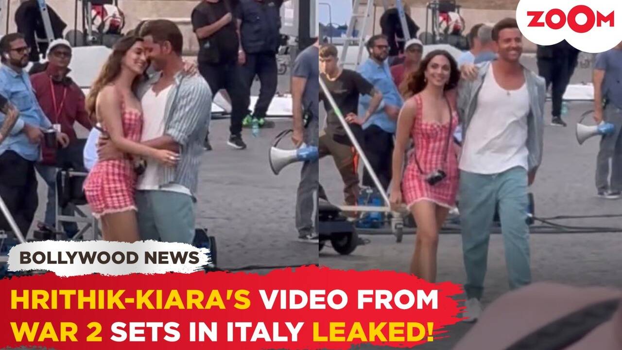 Hrithik Roshan-Kiara Advani's chemistry STEALS the show in LEAKED War 2 video from Italy | Times Now