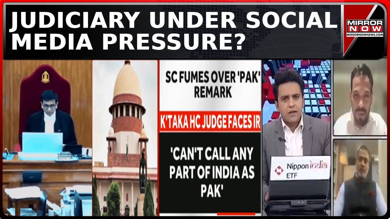 SC Slams K'taka HC Judge's Remarks On Pak; Proceedings' Live Streaming ...