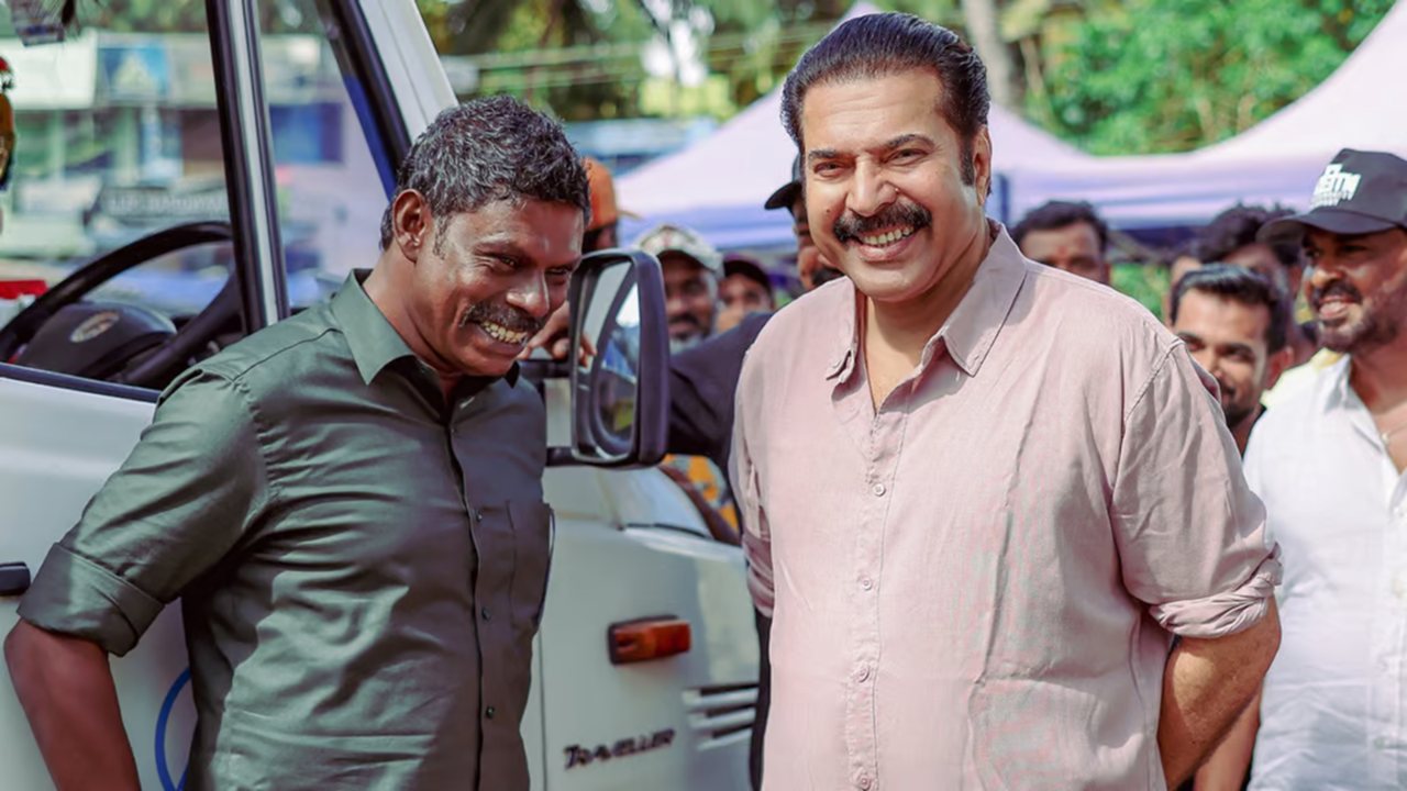 Mammootty Joins The Location Of His New Film With Vinayakan | Times Now