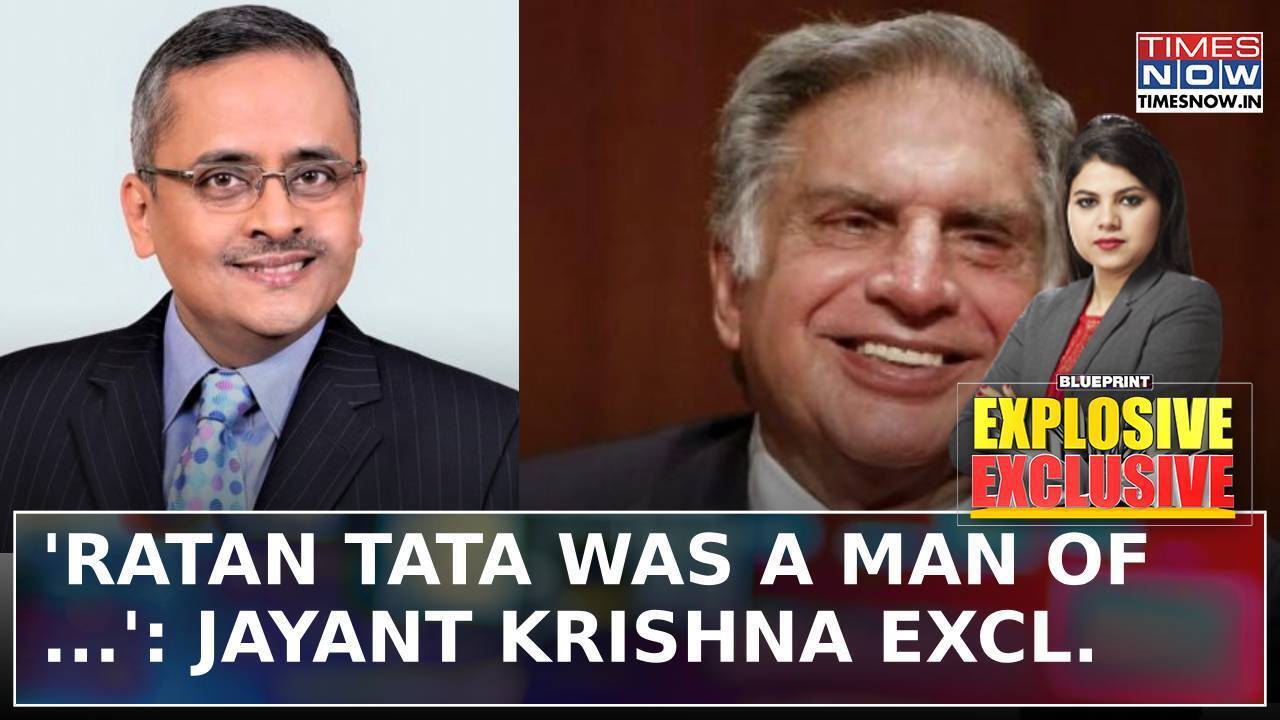 Exclusive: Jayant Krishna On Ratan Tata's Demise--' Ratan Tata Was A ...