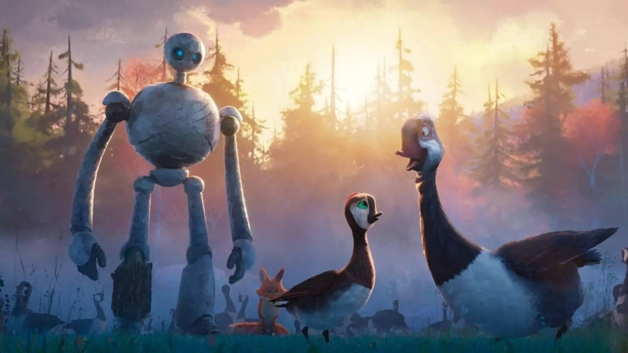 The Wild Robot Movie Review: Astoundingly Beautiful Animated Story Of ...