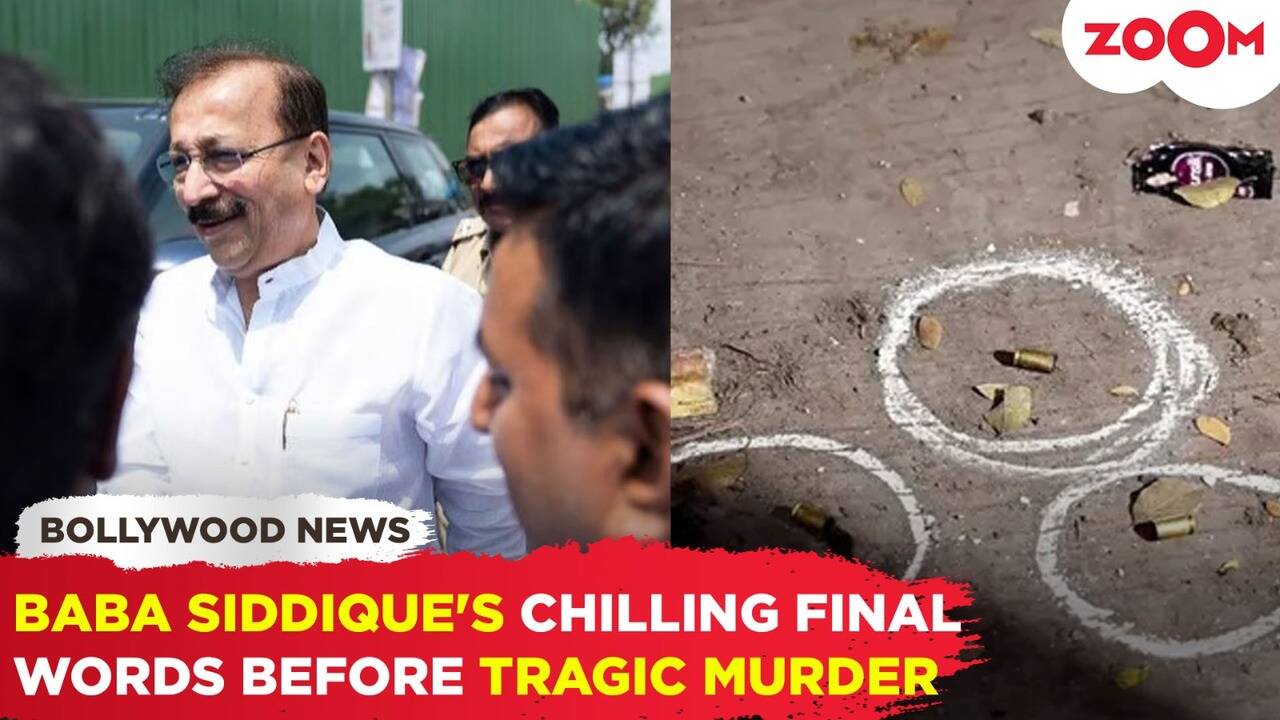 Baba Siddique's LAST words before tragic death | Shooters drank free ...