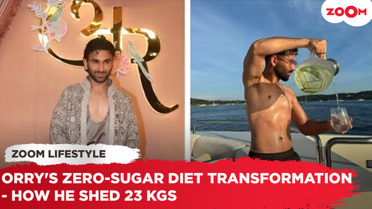 Orry's zero-sugar diet transformation - How he shed 23 kilos | Times Now