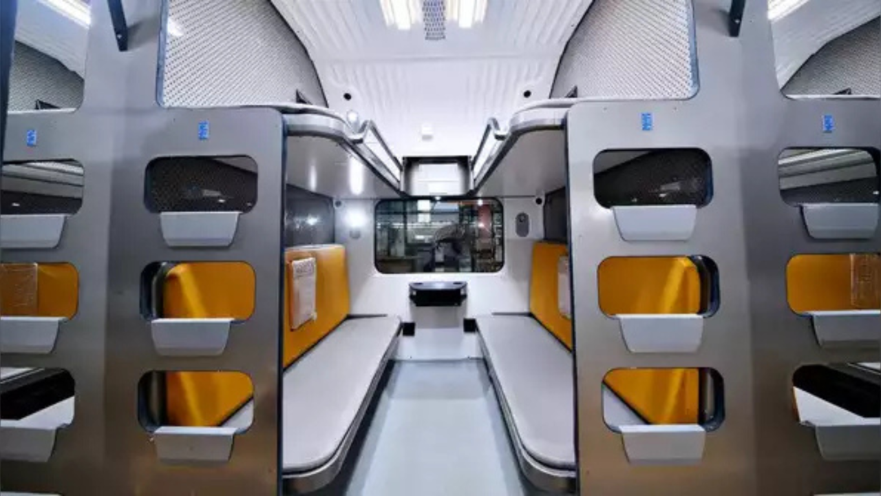 First Look of Vande Bharat Sleeper Train Unveiled; SEE PICS