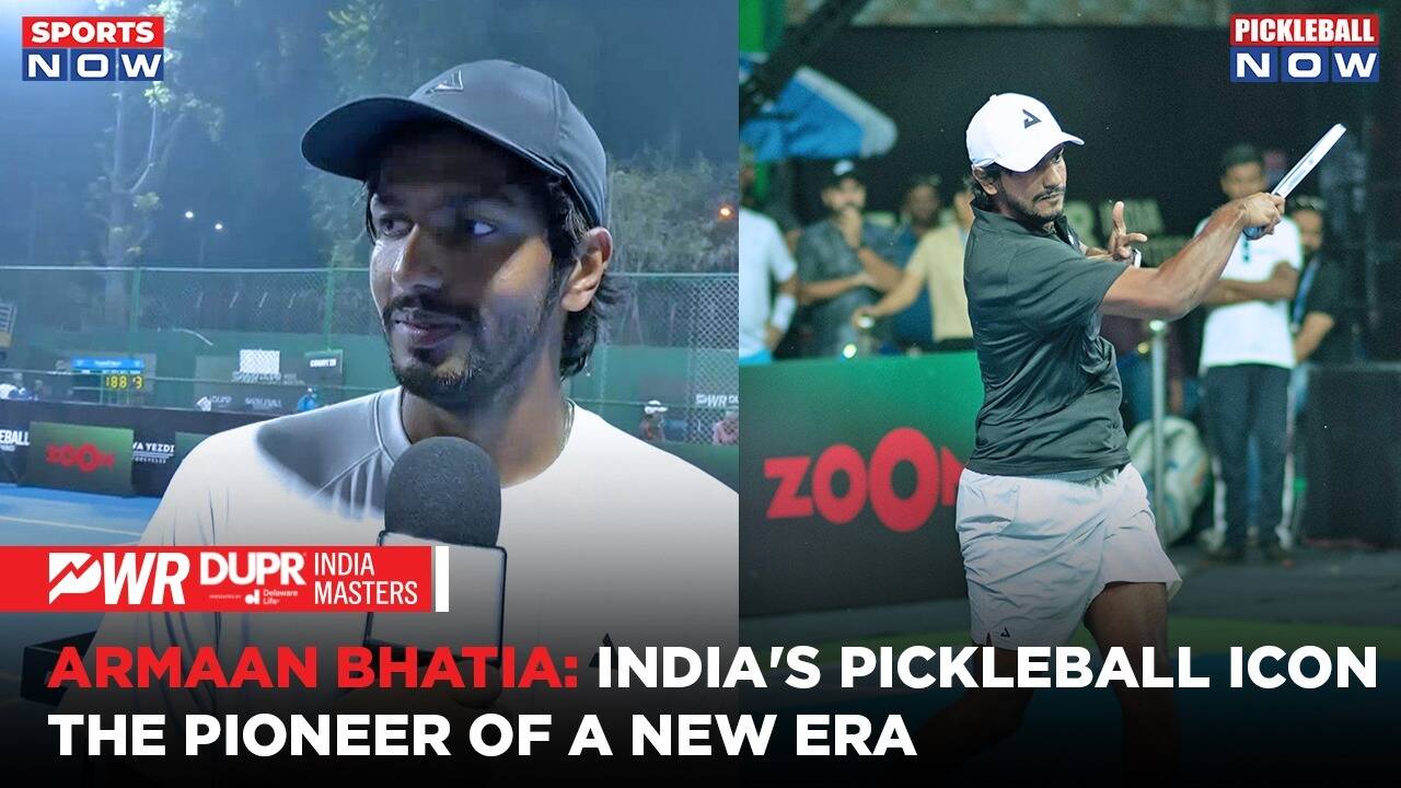 Armaan Bhatia Shines at PWR DUPR India Masters: Historic Triple Final ...