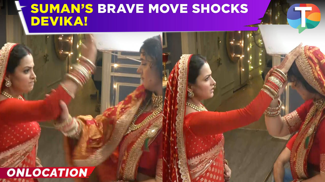 Suman Indori update: Devika attempts to slap Suman due to her misbehavior, but Suman's reaction ...