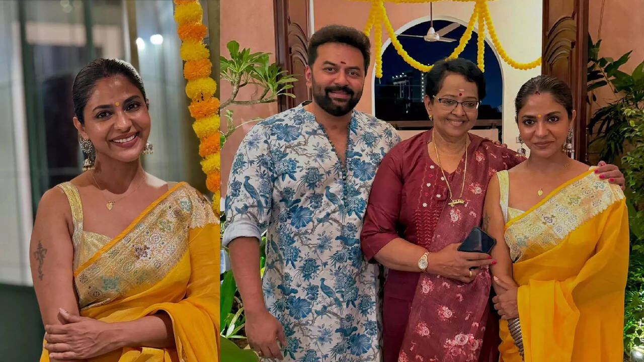 Poornima and Indrajith Celebrate Diwali 2024: "അമ്മയെ ഒപ്പം നിർത്തുന്ന ...