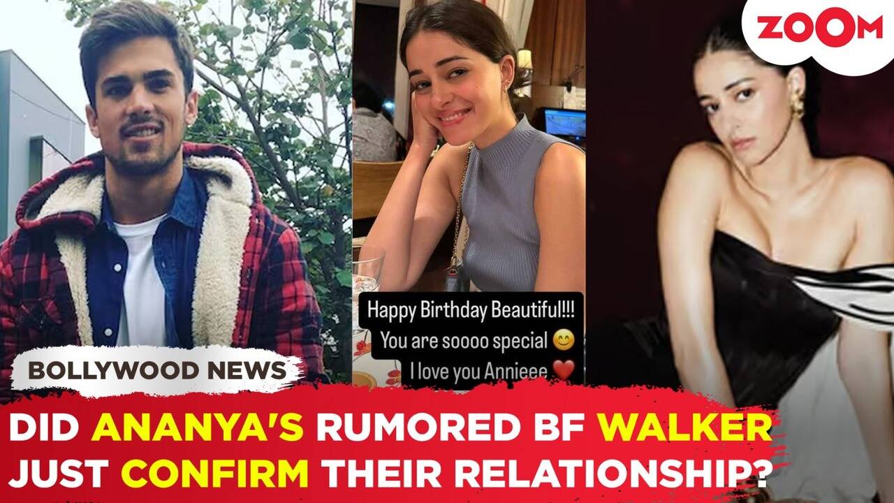 Did Ananya Panday's rumoured BF Walker Blanco CONFIRM dating actress ...