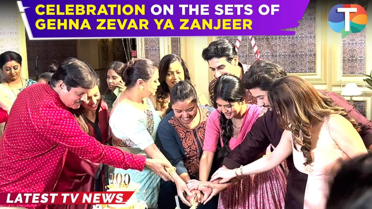 Gehna Zevar Ya Zanjeer reaches 100 episodes; Divya Patil and Paras Arora celebrate with the crew ...