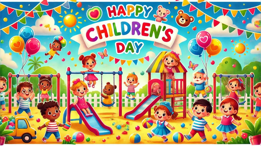 Happy Children's Day 2024 Wishes Images Quotes WhatsApp Status Live Bal ...