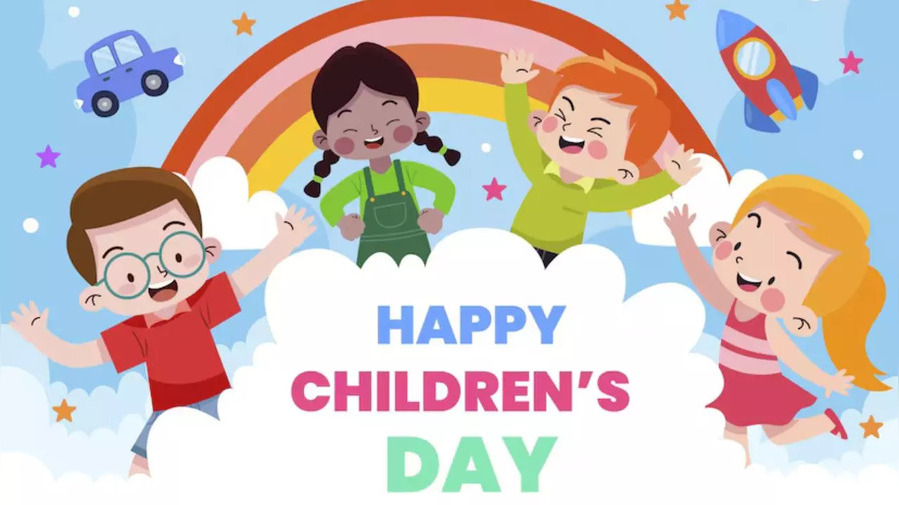 Happy Children's Day 2024 Wishes Images Quotes WhatsApp Status Live Bal ...