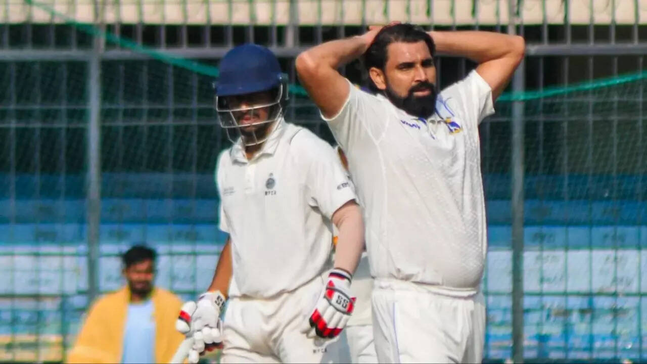 Mohammed Shami Suffers Injury Scare In Syed Mushtaq Ali Trophy Match vs ...