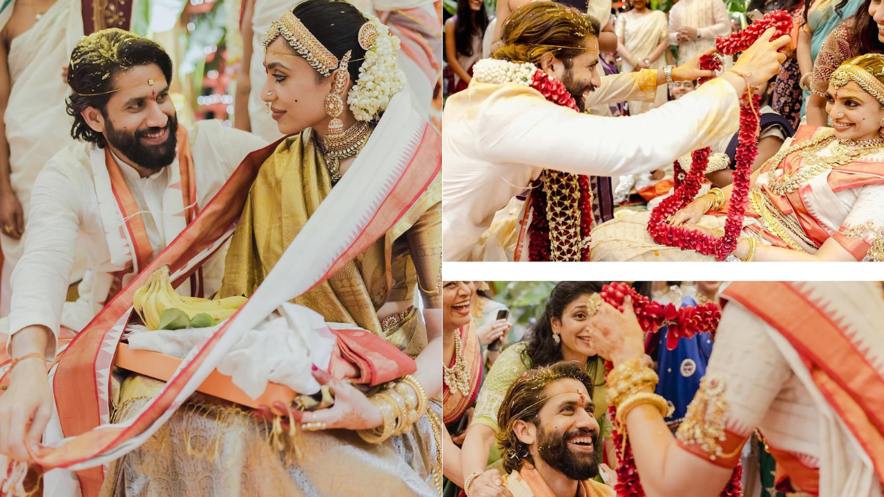 Naga Chaitanya -Sobhita wedding-పెళ్లి ఫొటోల్ని షేర్ చేసిన శోభిత ధూళిపాళ్ల