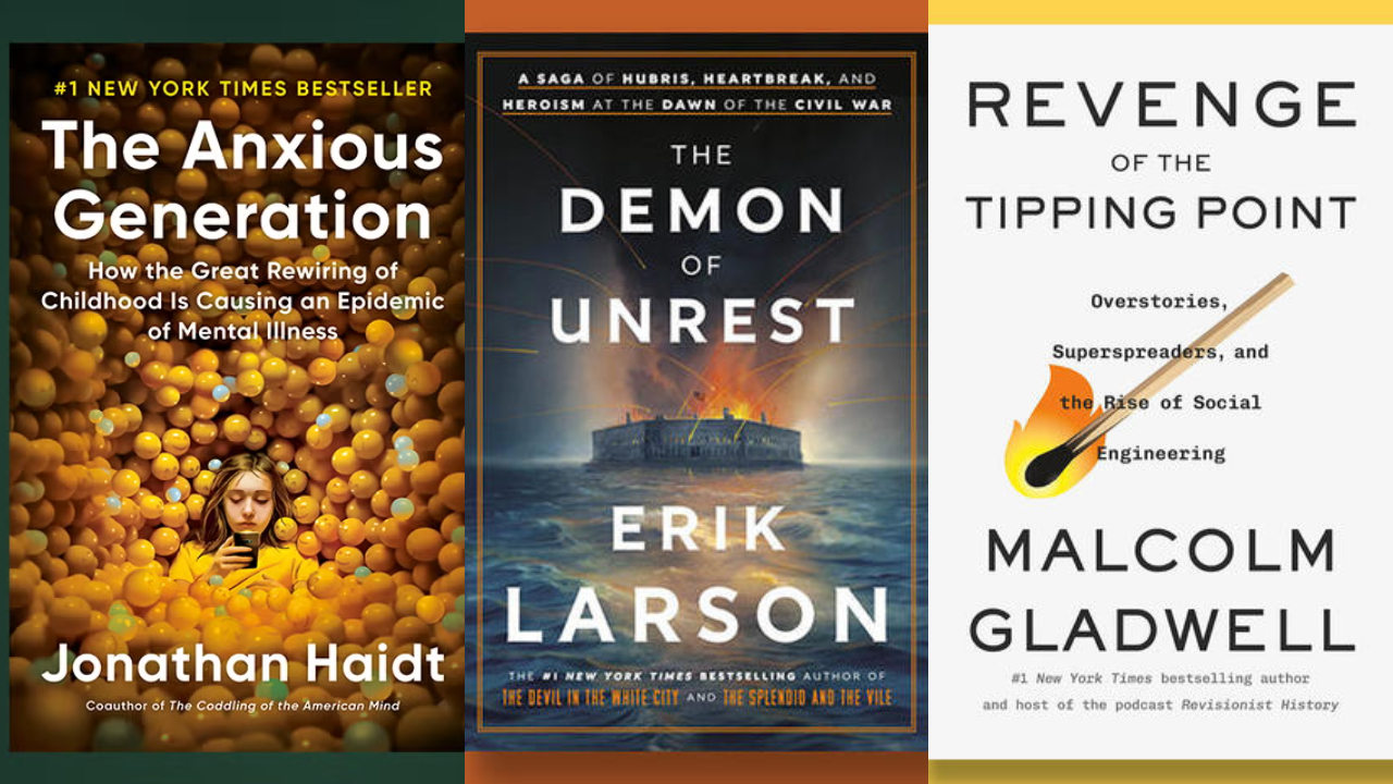 New York Times Bestselling Non-Fiction Books of 2024