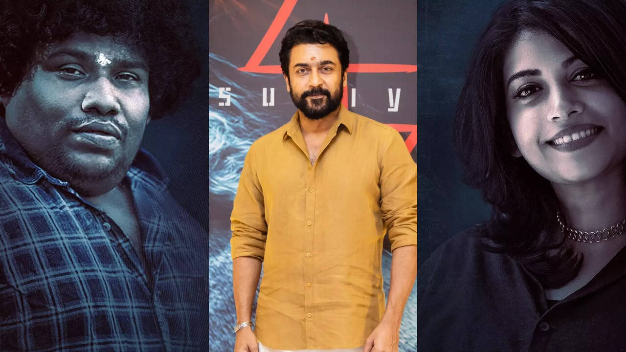 Actors Sshivada and Yogi Babu in Suriya 45 | Times Now