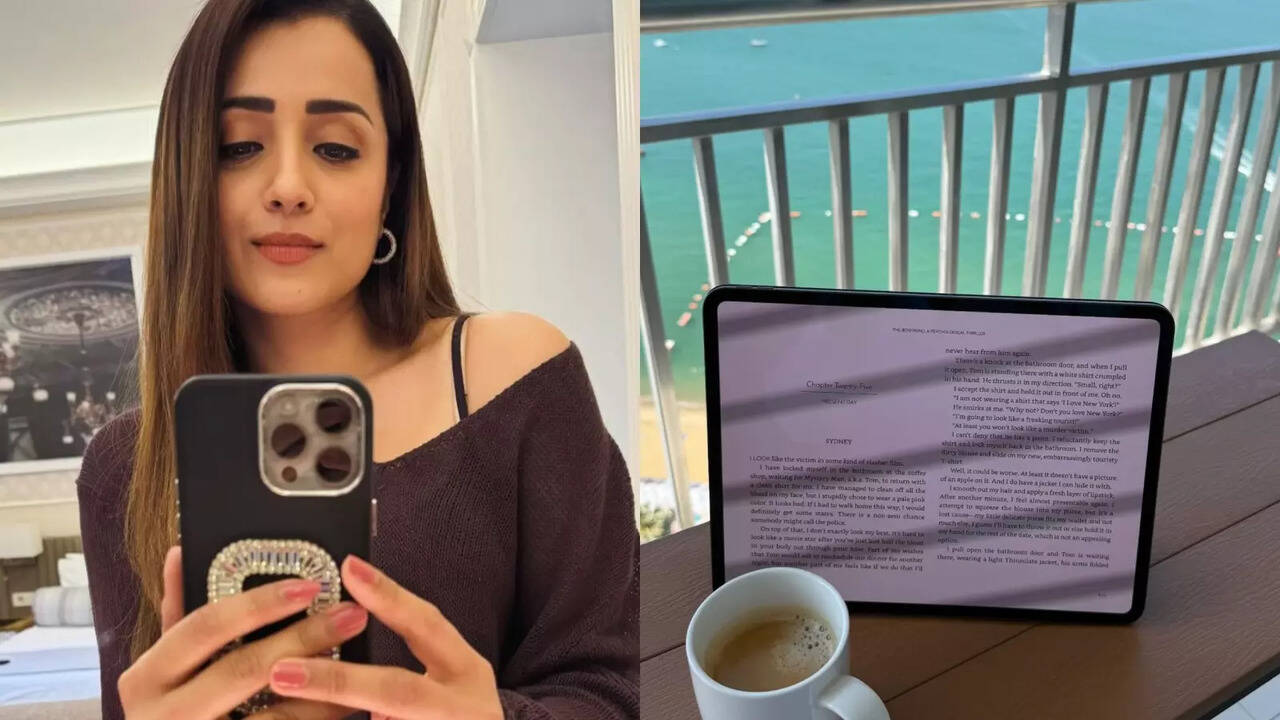 What a view!Trisha's shares images from her ME time | Times Now