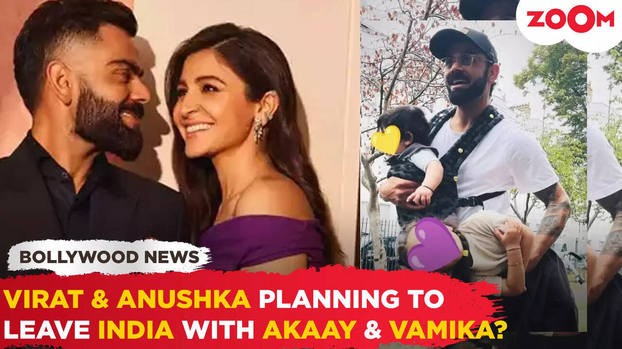 Virat Kohli & Anushka Sharma MOVING to London with Akaay & Vamika ...
