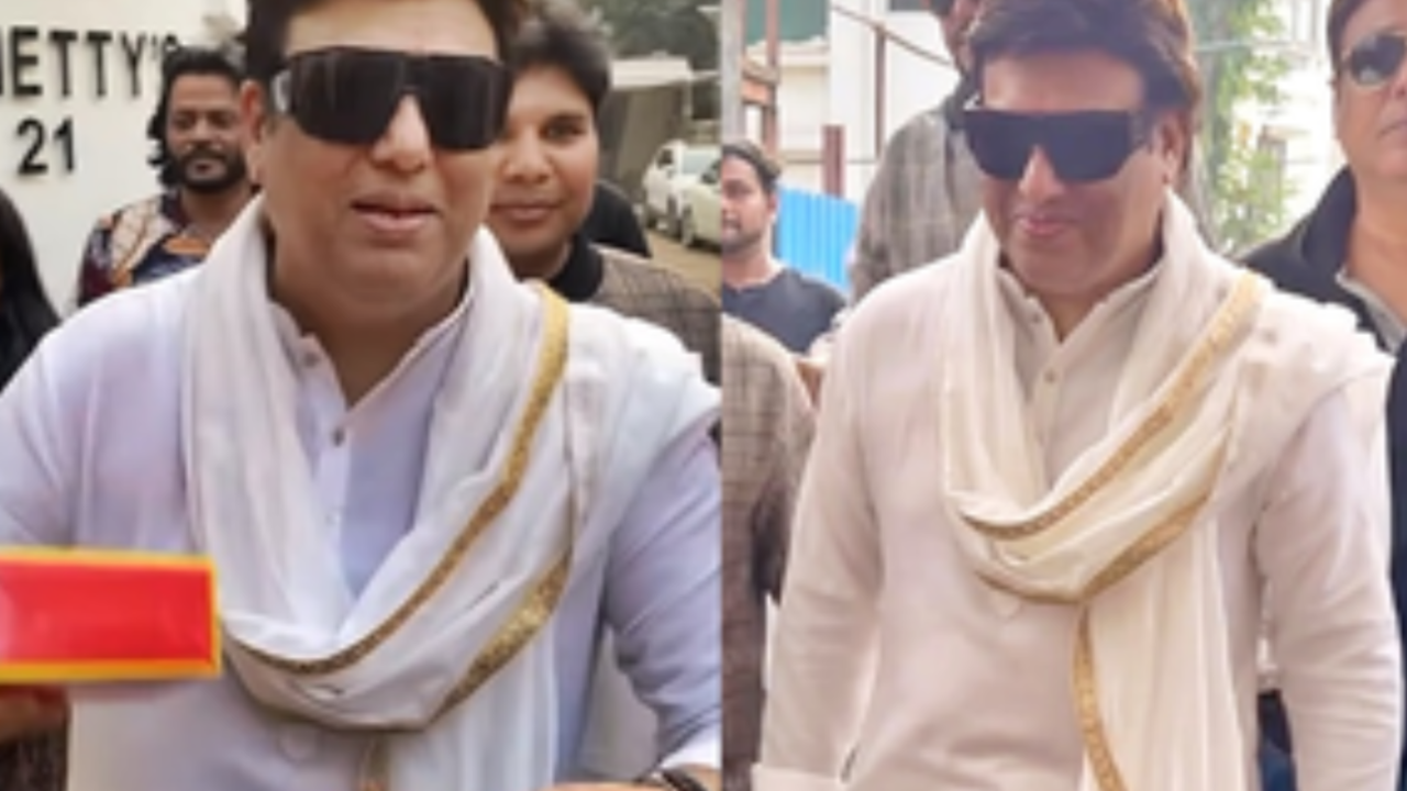 Govinda celebrates 61st birthday by sharing sweets with fans | News ...