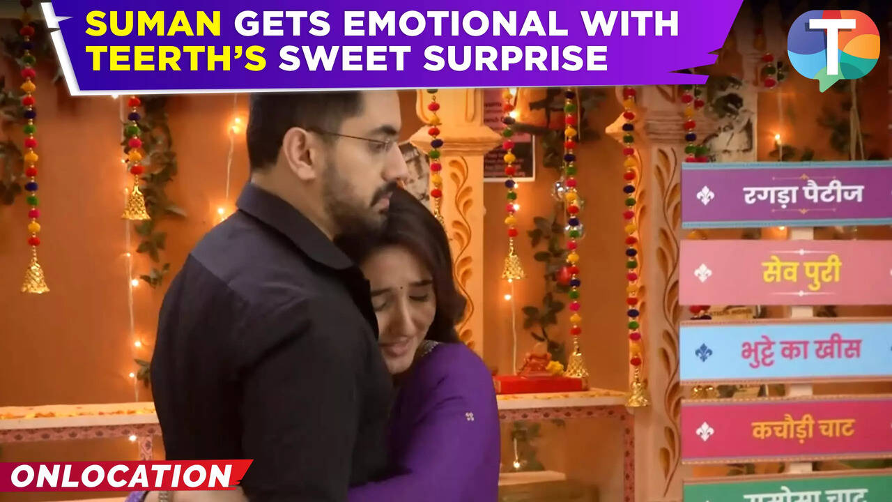 Suman Indori update: Suman HUGS Teerth in front of the media after he ...