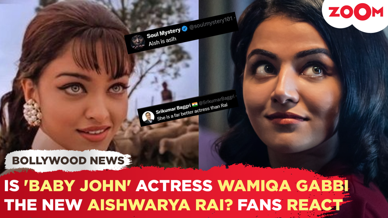 Is 'Baby John' actress Wamiqa Gabbi the new Aishwarya Rai? Fans react ...