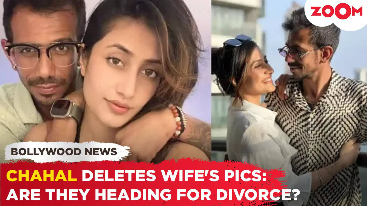 Yuzvendra Chahal SPARKS divorce rumors after DELETING wife Dhanashree Verma's pics from social ...