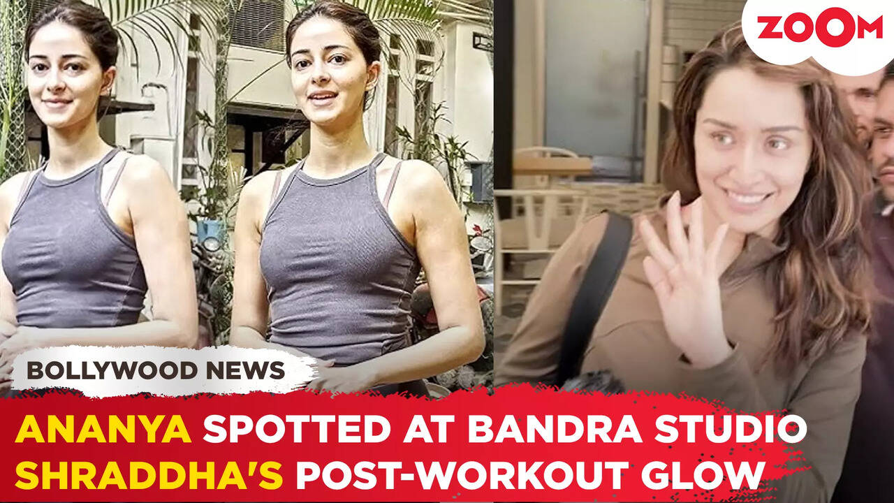 Ananya Panday's ADORABLE posing game is on | Shraddha Kapoor Glows ...