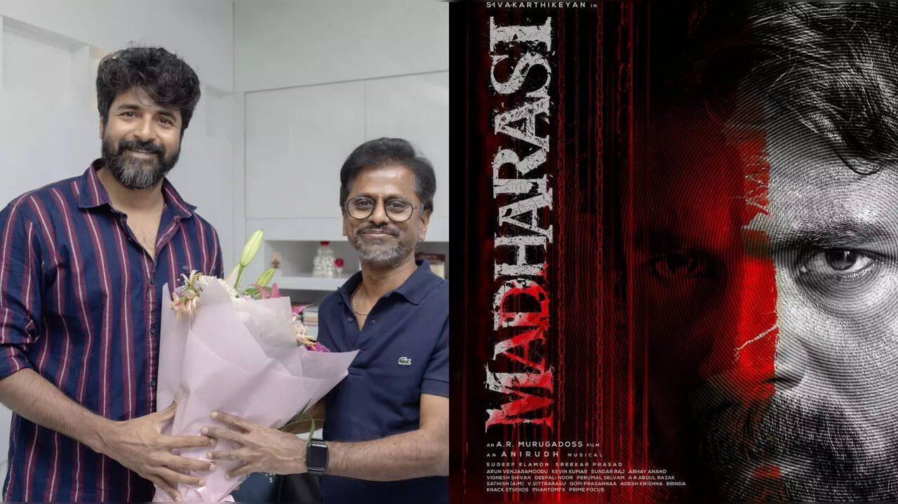 Madharasi Movie: AR Murugadoss Unveils Sivakarthikeyan's Fierce First Look On Actor's Birthday ...